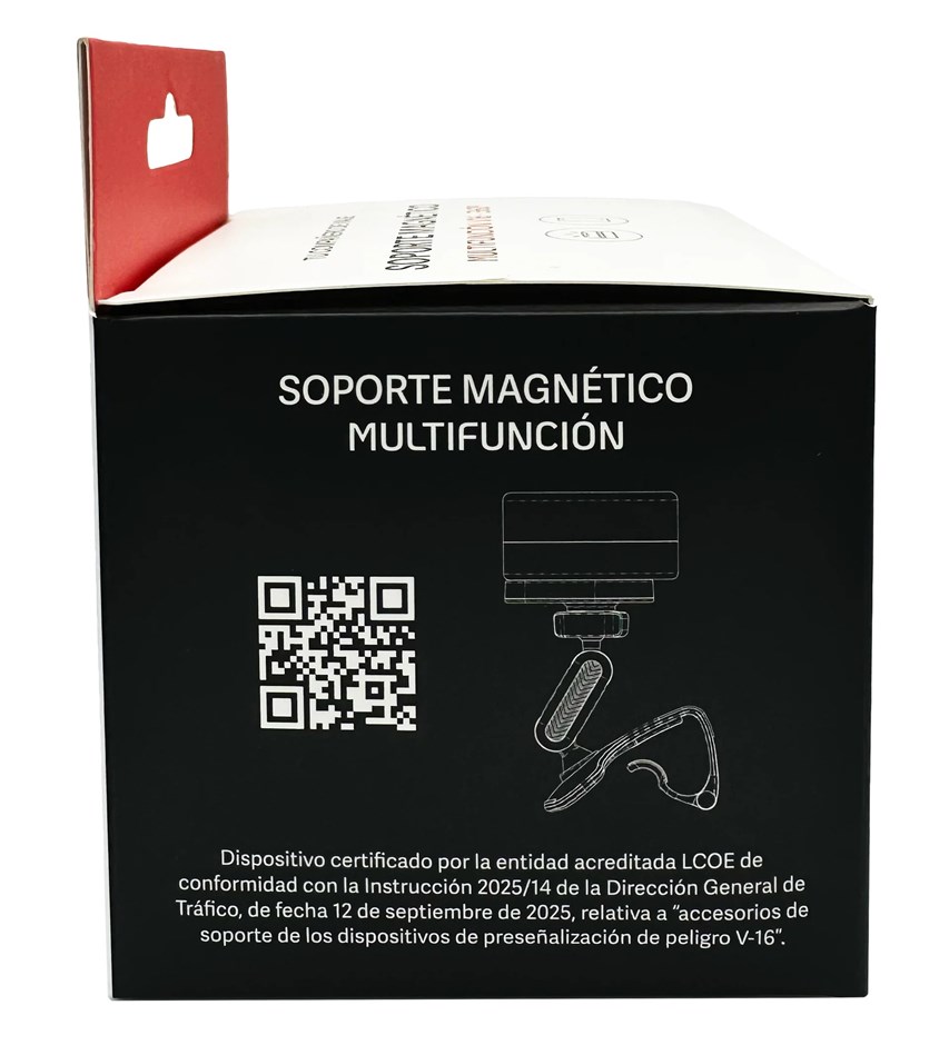 Soporte magnetico multifunción V16 360º - Trigano Accesorios